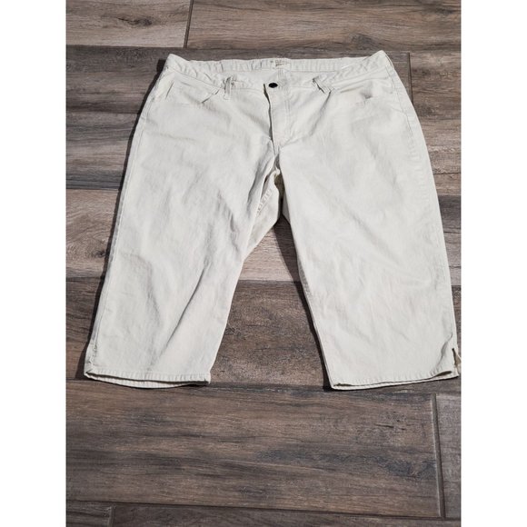 Riders by Lee | Pants & Jumpsuits | Riders Lee Denim Capri Color Beige ...